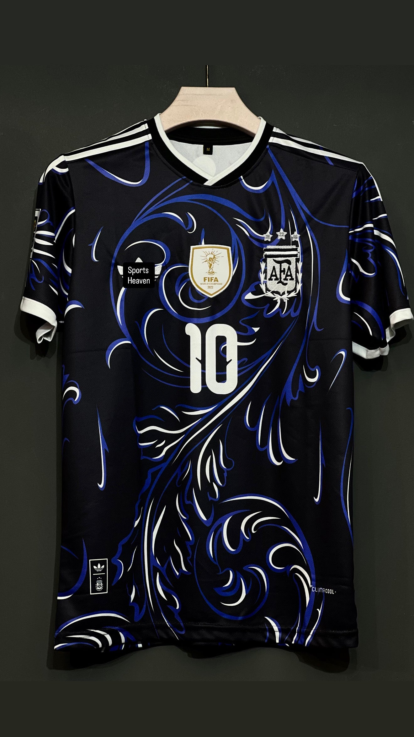 MESSI ARG 2026 WORLD CUP AWAY KIT EMBROIDERY – Sports Heaven BLR
